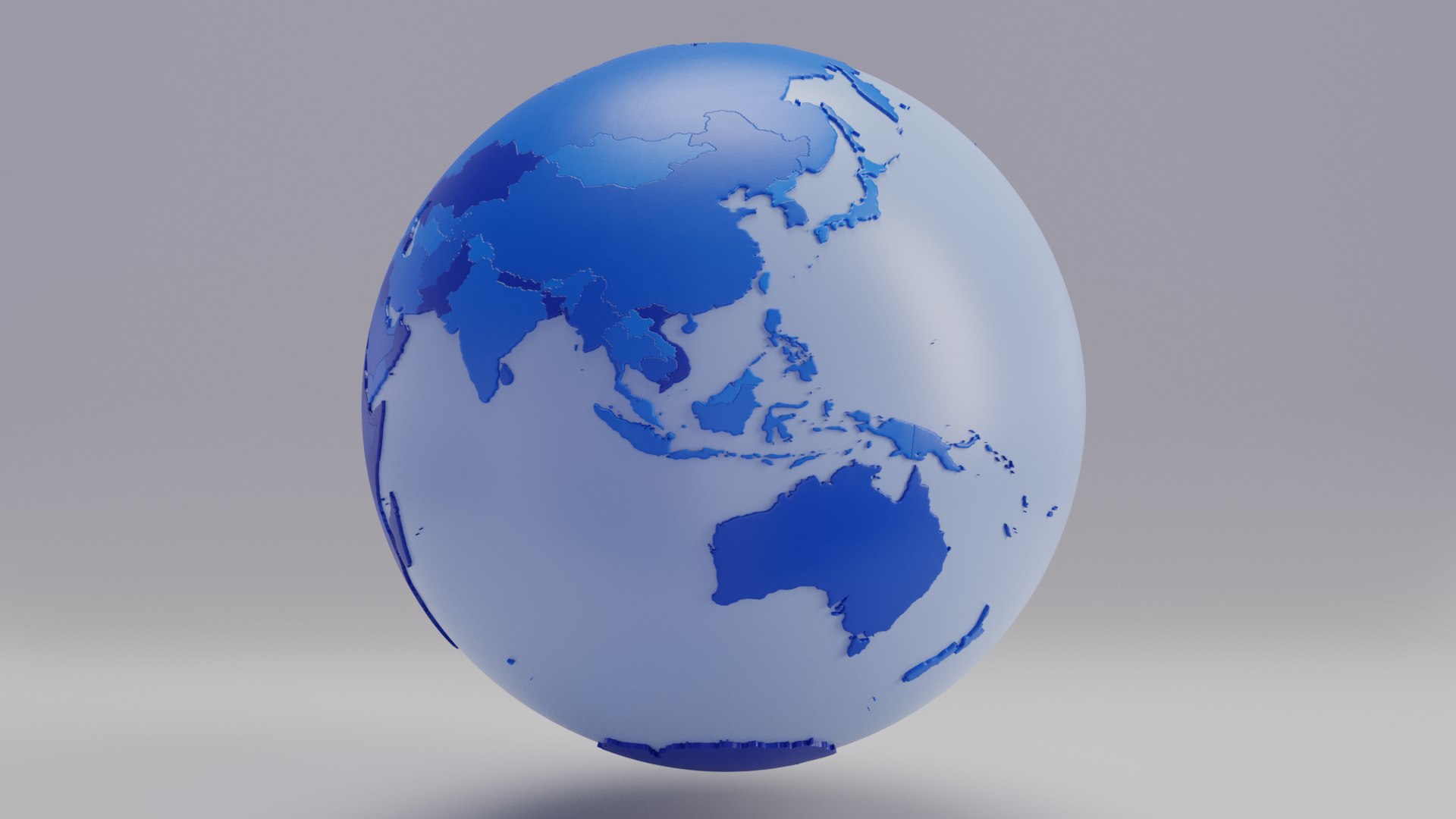 Geopolitical World 3D Model - TurboSquid 1564510