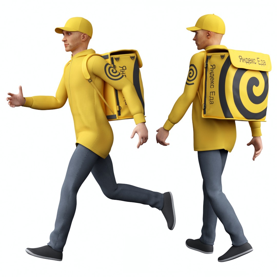 Delivery Model - TurboSquid 1583782