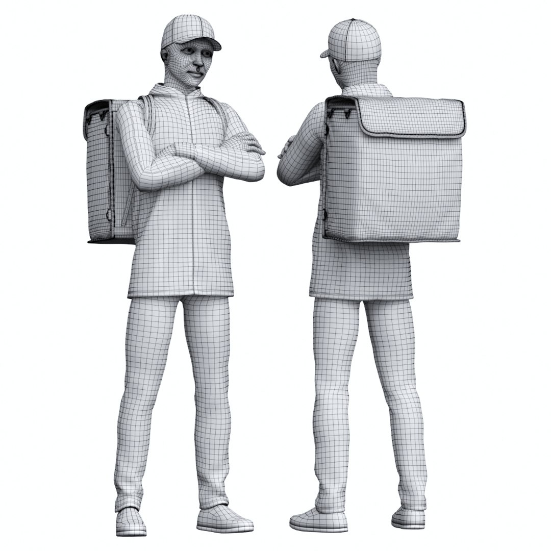 Delivery Model - TurboSquid 1583782