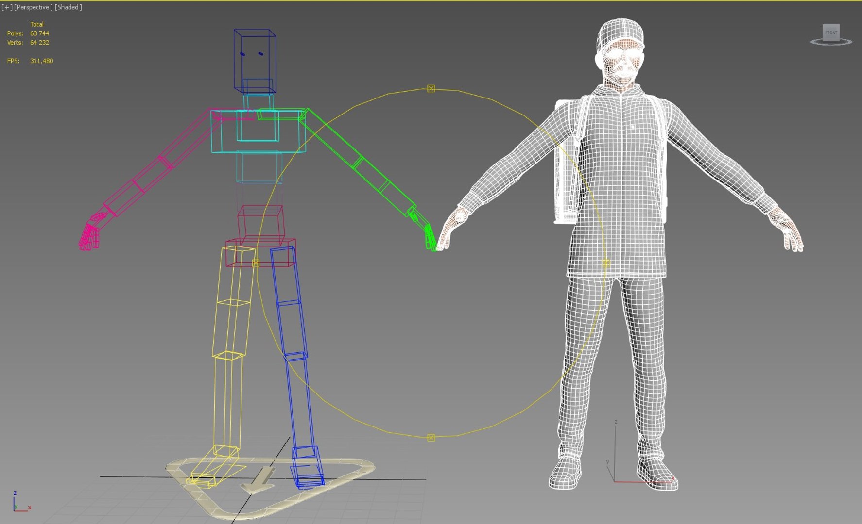 Delivery Model - TurboSquid 1583782