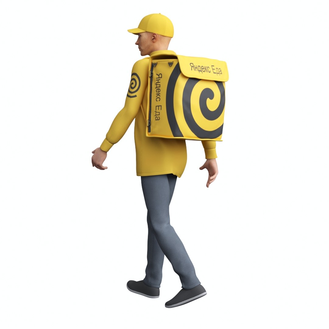 Delivery Model - TurboSquid 1583782
