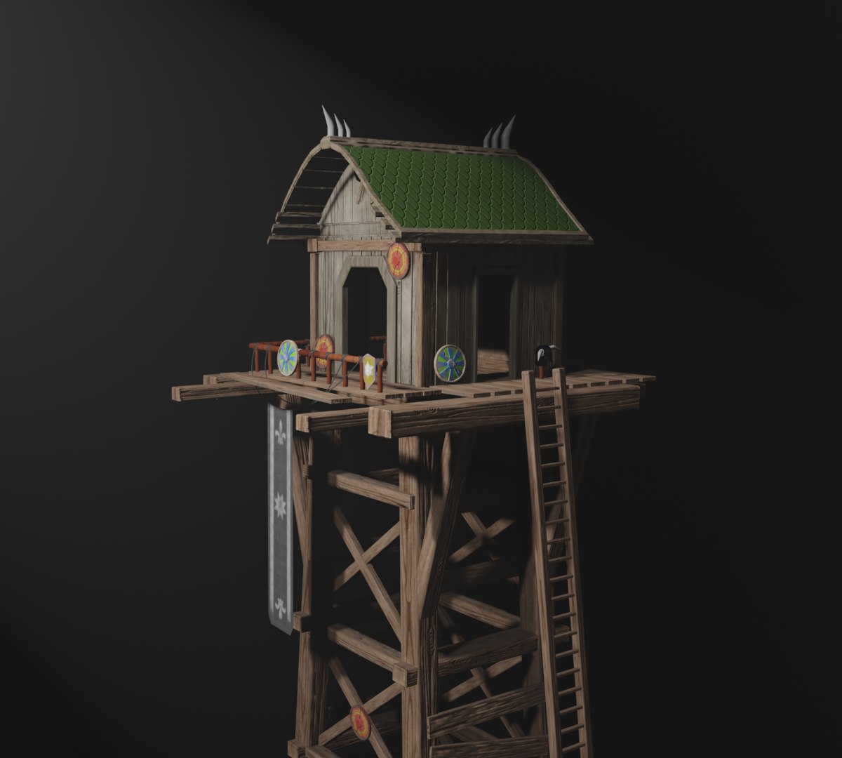 Watchtower 3D - TurboSquid 2124746