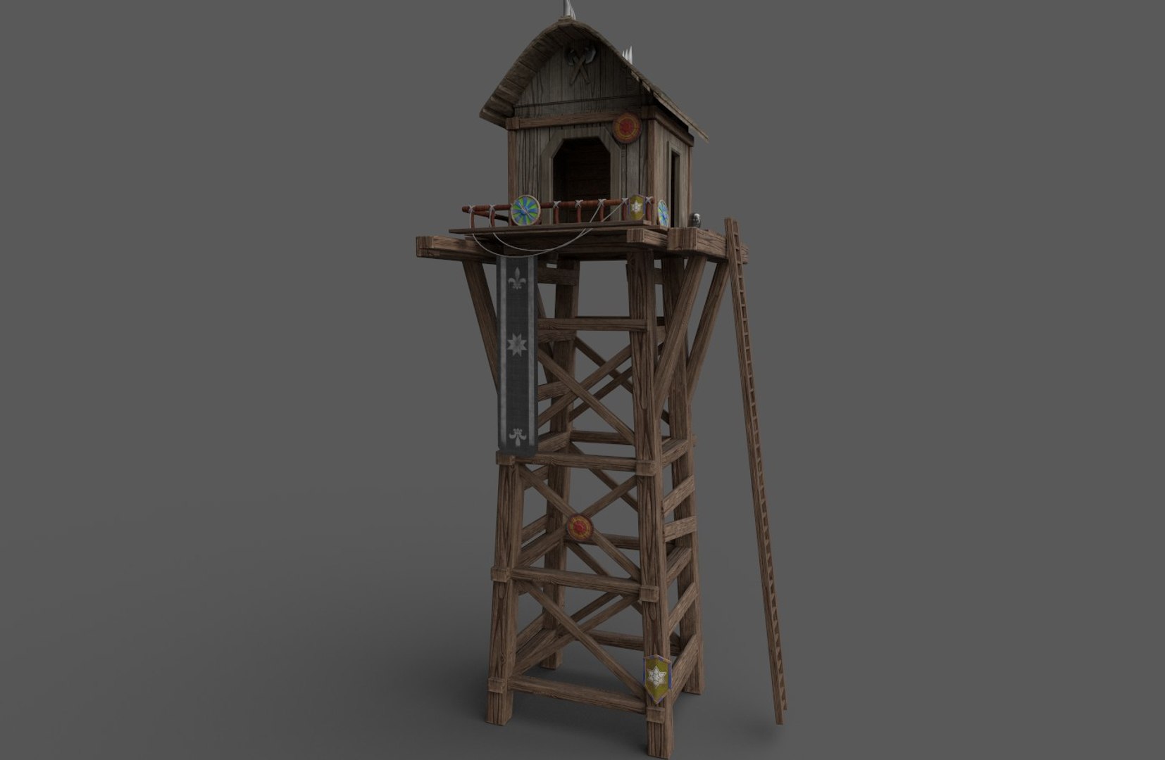 Watchtower 3D - TurboSquid 2124746