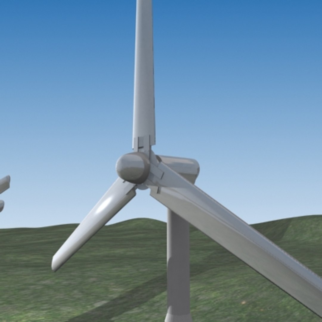 3d Wind Turbine Model