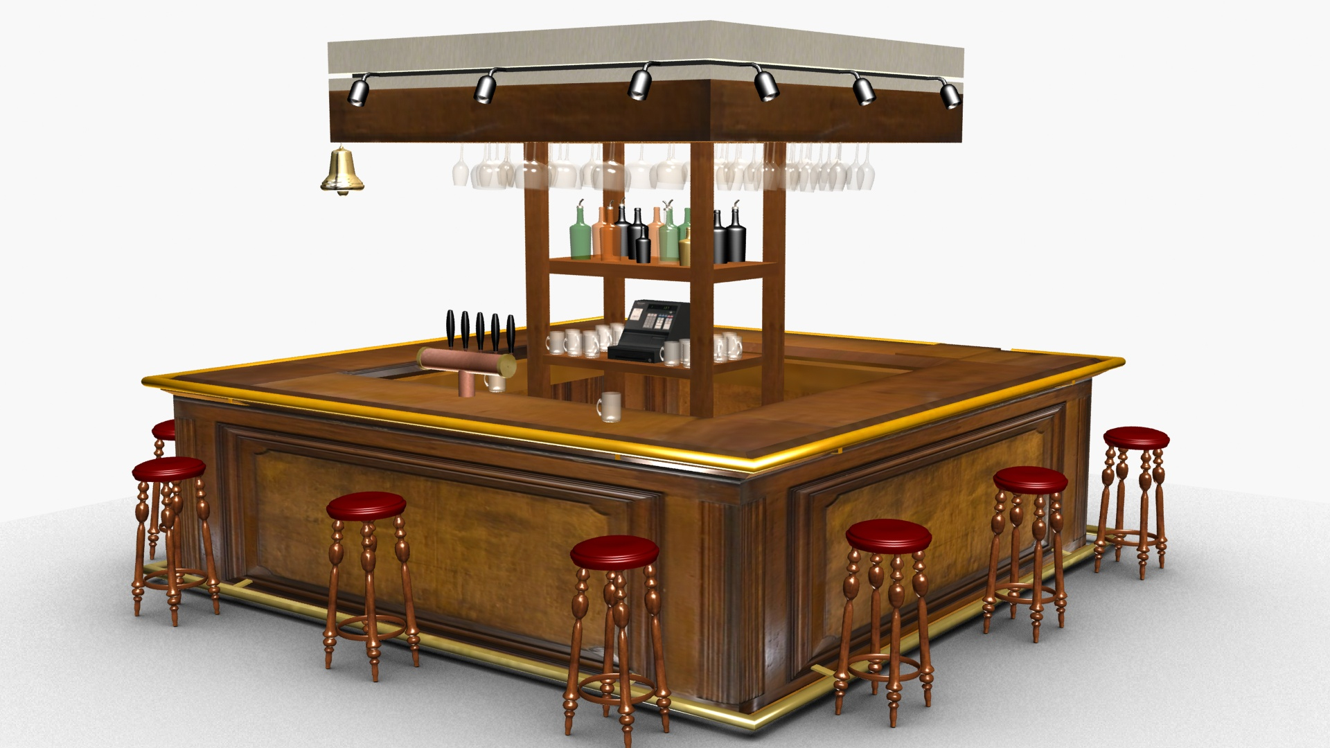 BAR 3D - TurboSquid 1936325