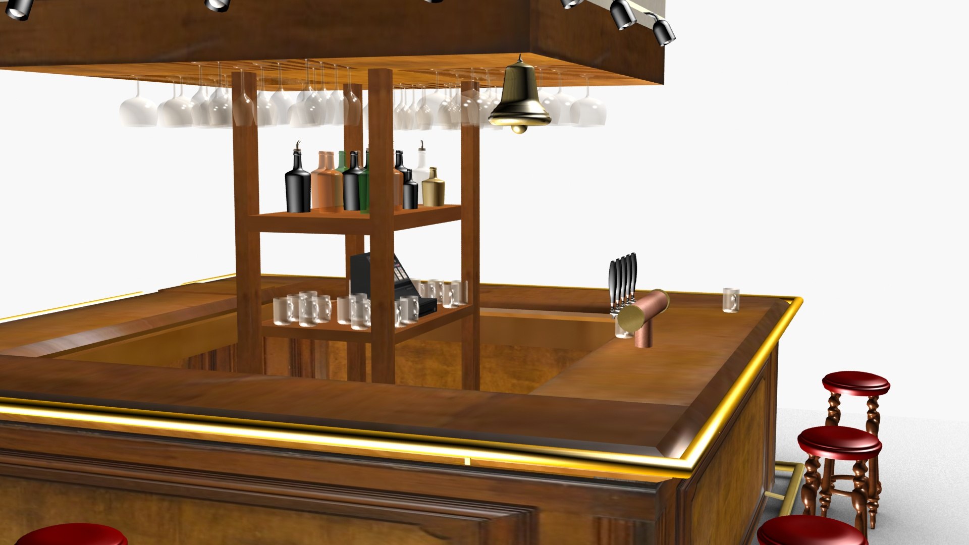 BAR 3D - TurboSquid 1936325