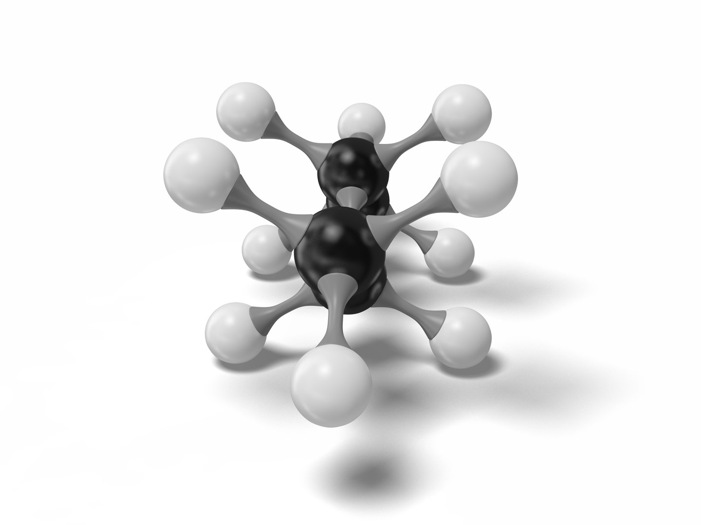 3D butane c4h10 modeled model - TurboSquid 1540515