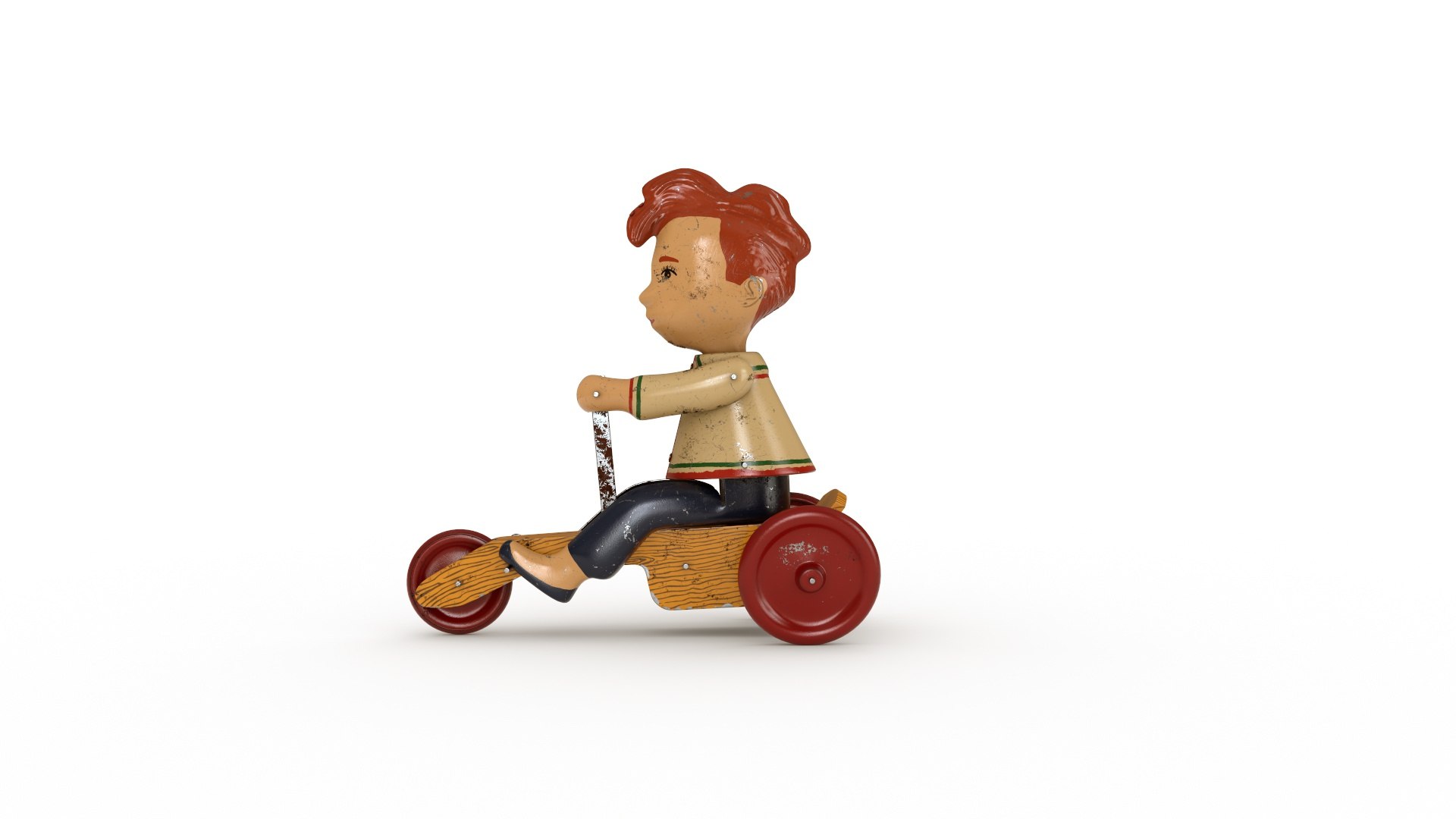 Clockwork toy 3D model - TurboSquid 1668142