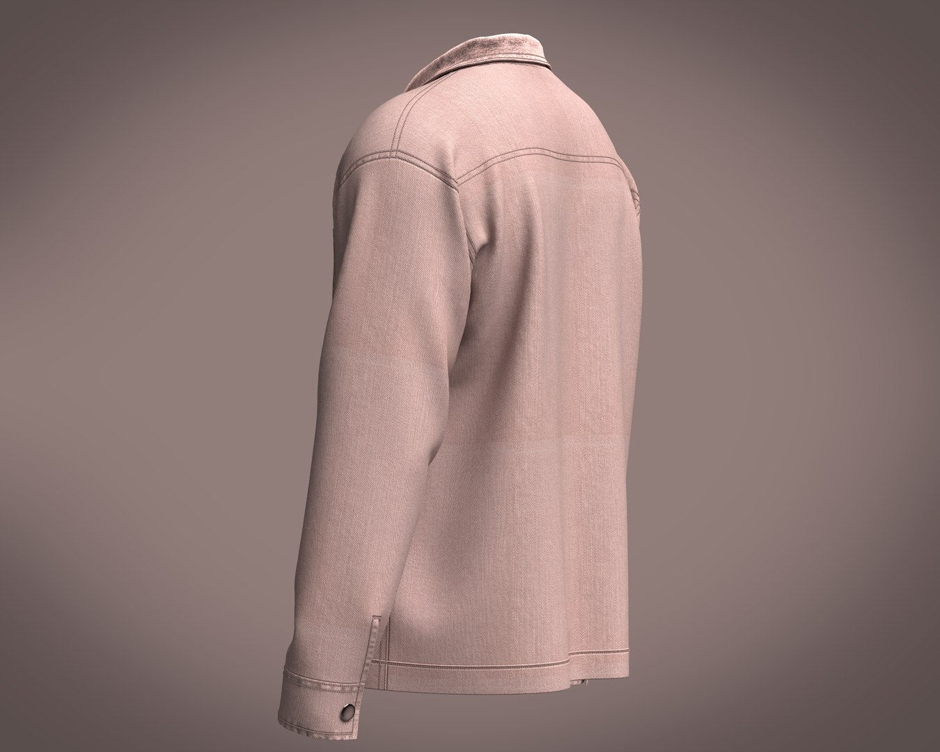Mens Ranch Jacket 3D Model - TurboSquid 1984416