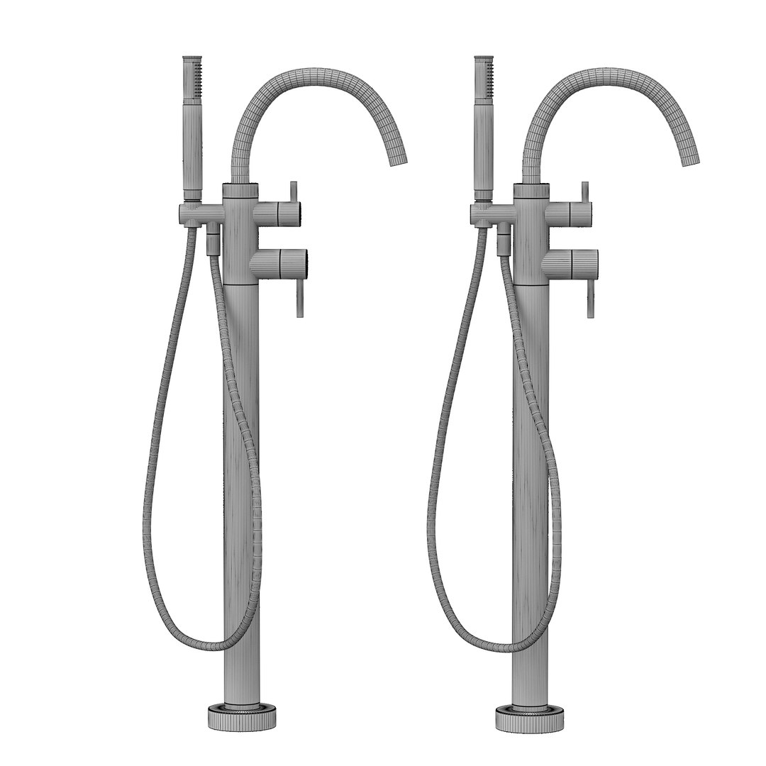 CITY STIK BATH MIXER SET 3D Model - TurboSquid 1896439