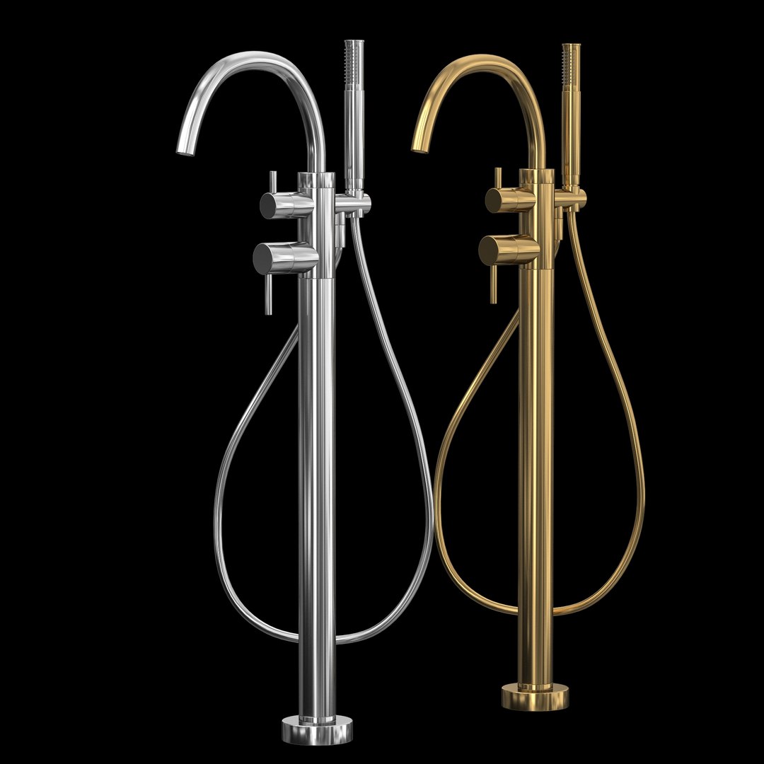 CITY STIK BATH MIXER SET 3D Model - TurboSquid 1896439