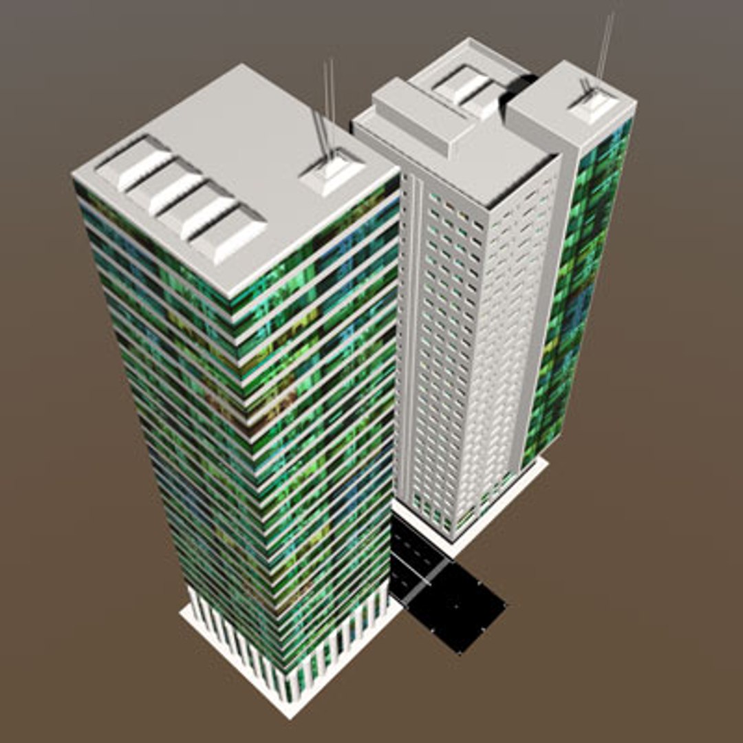 3ds building skyscraper