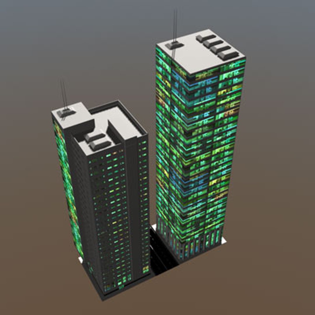 3ds building skyscraper