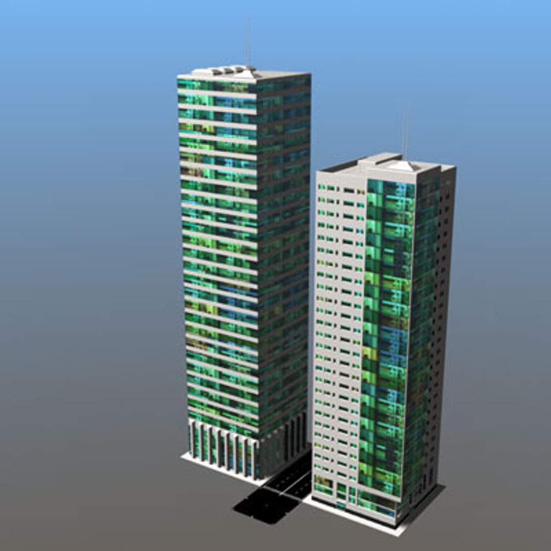 3ds building skyscraper