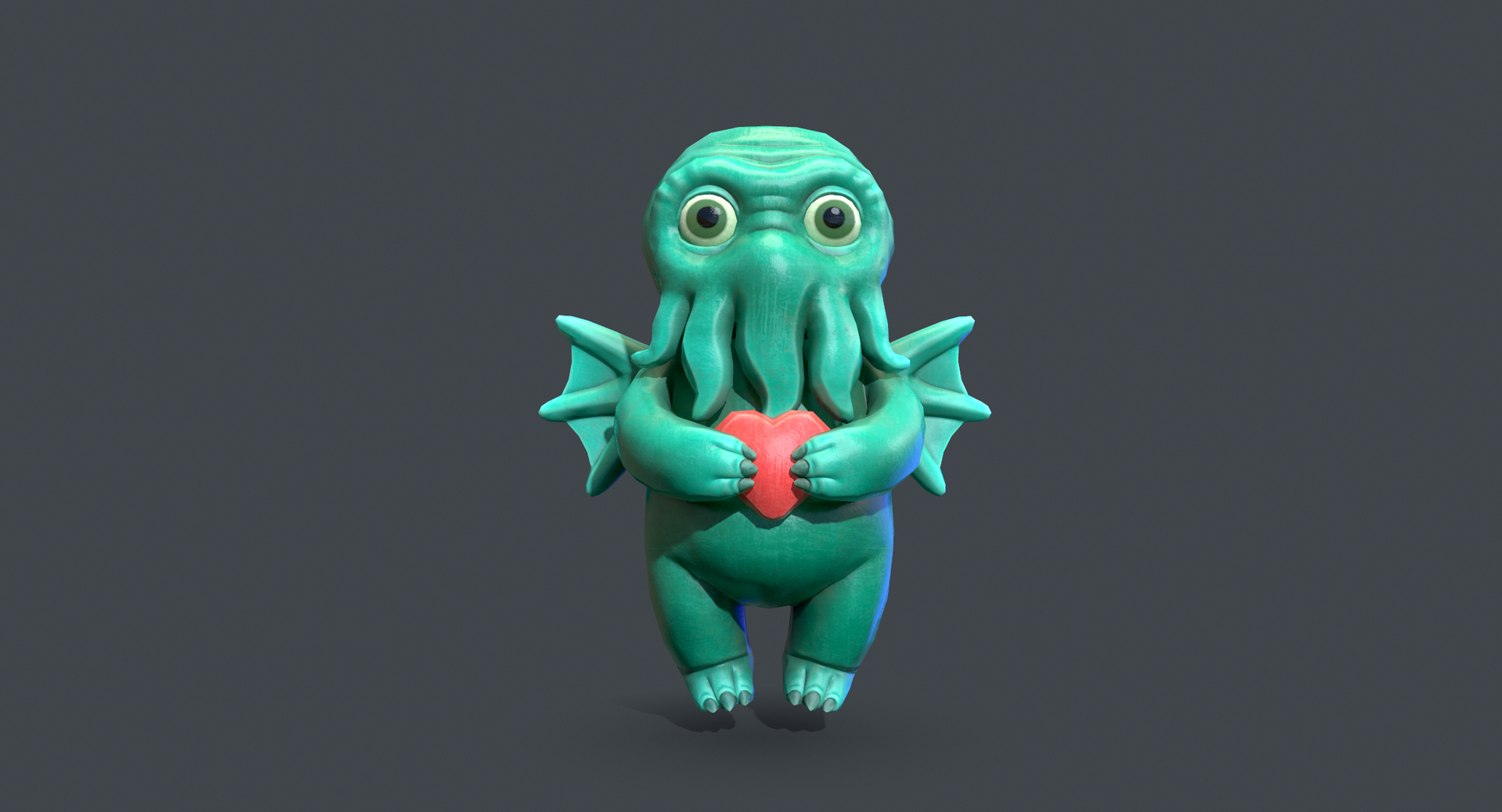 Cthulhu toy heart 3D model - TurboSquid 1423162