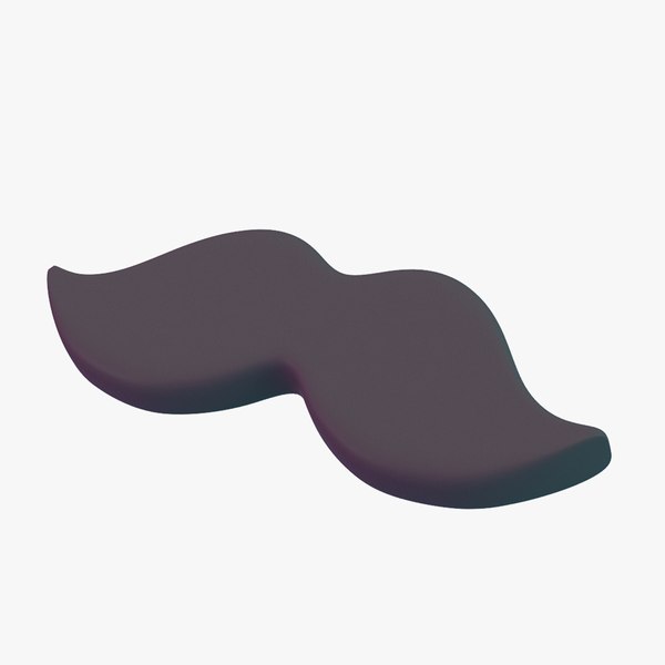 Mustache 3D model - TurboSquid 1904770