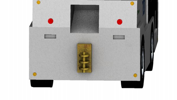 modelo 3d TLD jet 16 camión de equipaje eléctrico - TurboSquid 1378673