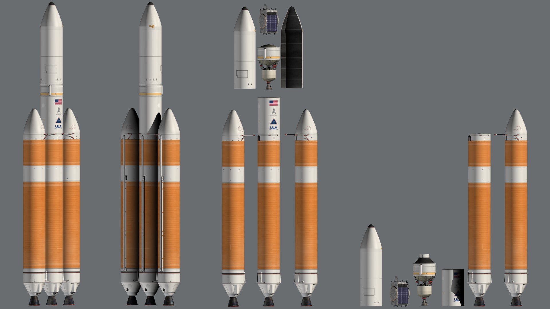 Delta IV Heavy 3D Model - TurboSquid 2090505