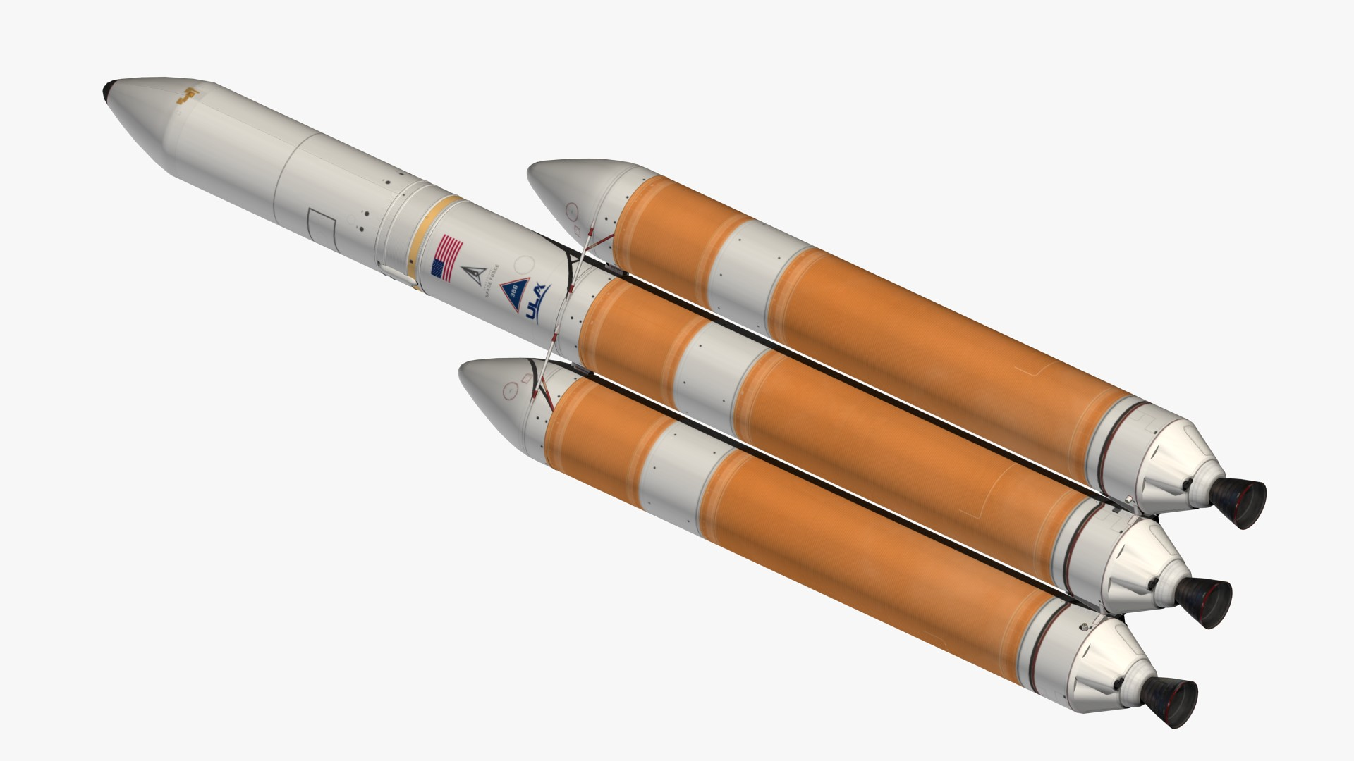 Delta IV Heavy 3D Model - TurboSquid 2090505
