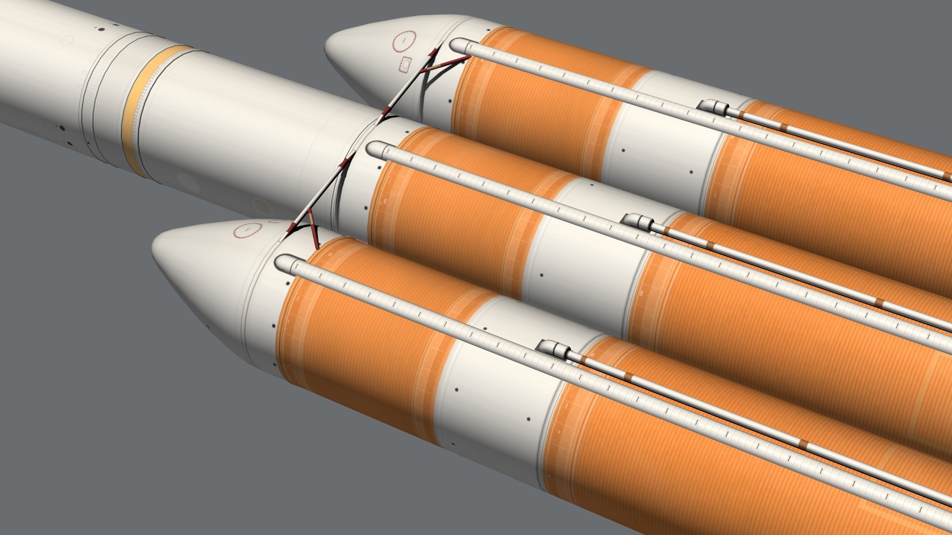 Delta IV Heavy 3D Model - TurboSquid 2090505