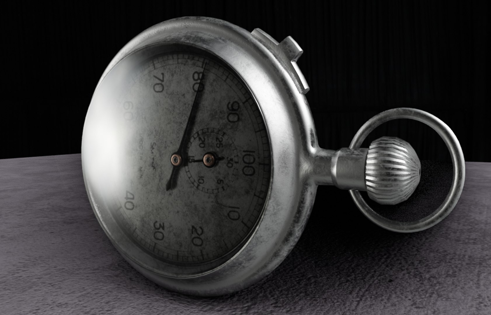 British Wwii Stopwatch 3D Model - TurboSquid 1591886