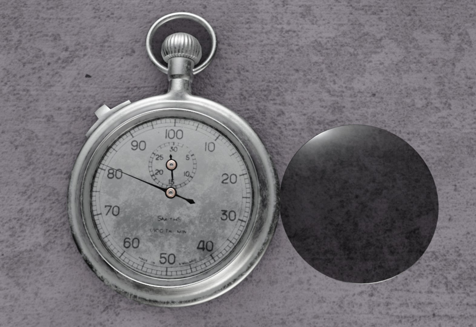 British Wwii Stopwatch 3D Model - TurboSquid 1591886