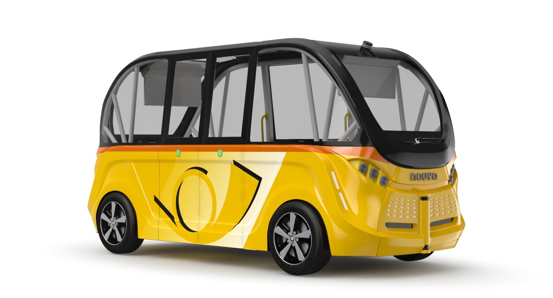 Navya Bus 3D Model - TurboSquid 1262560