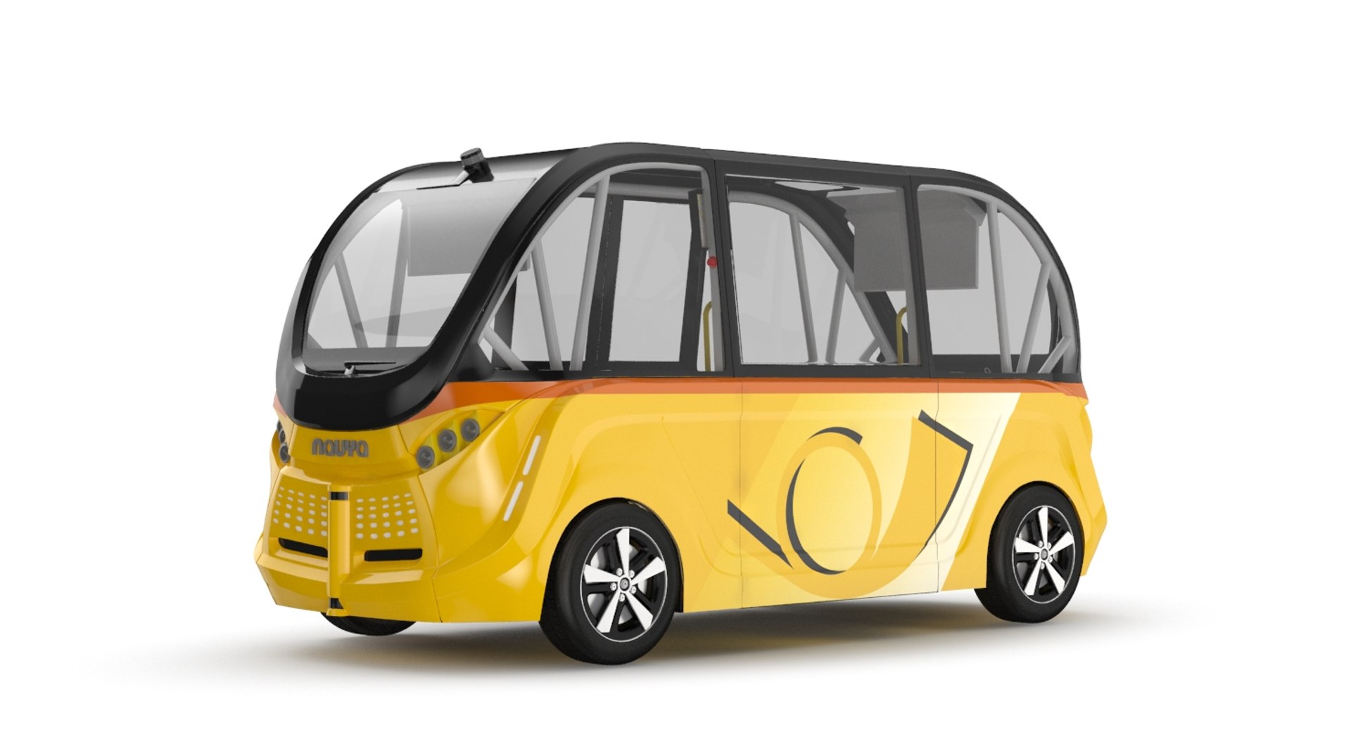 Navya Bus 3D Model - TurboSquid 1262560