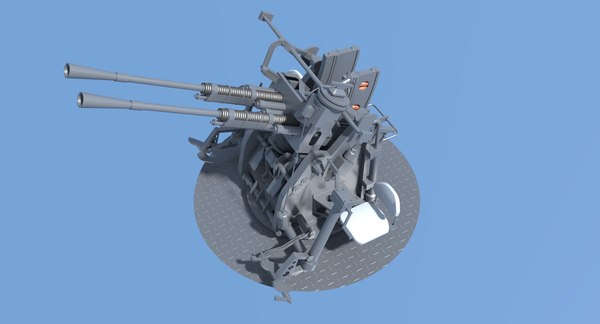 Type-96 25mm AA 건 3D 모델 - TurboSquid 1155061