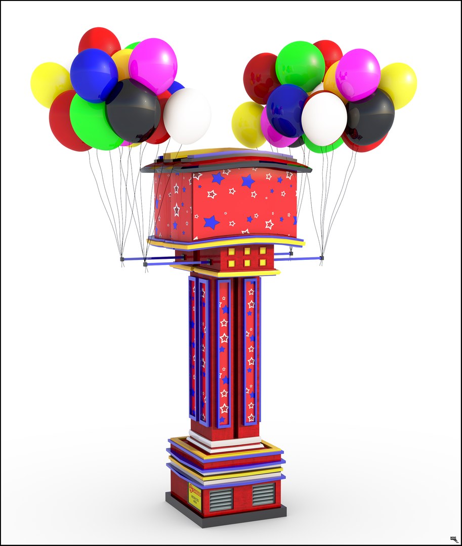 3D Model Column Cartoon - TurboSquid 1270395