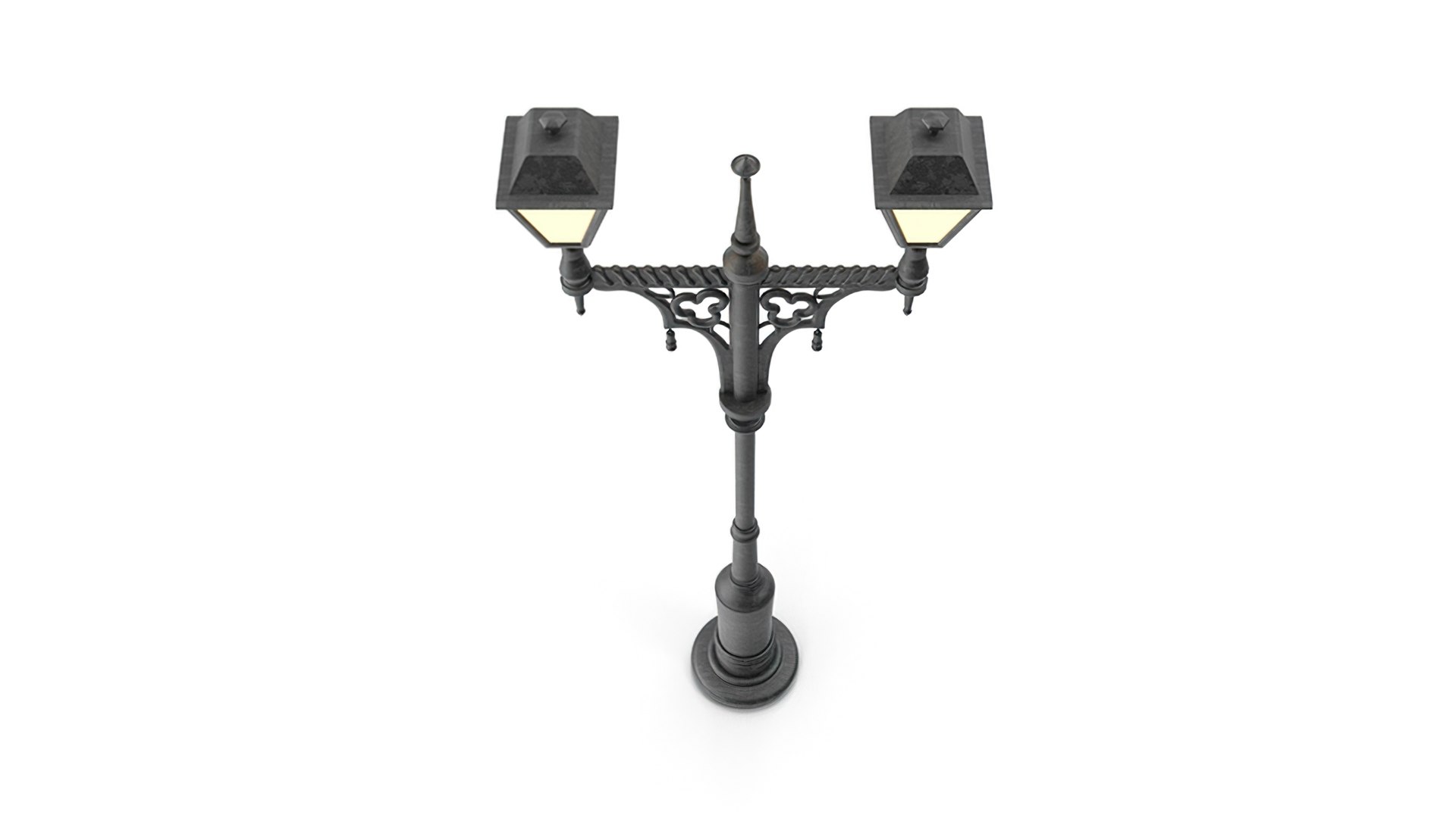 Victorian Style Street Light 3D Model - TurboSquid 2102740