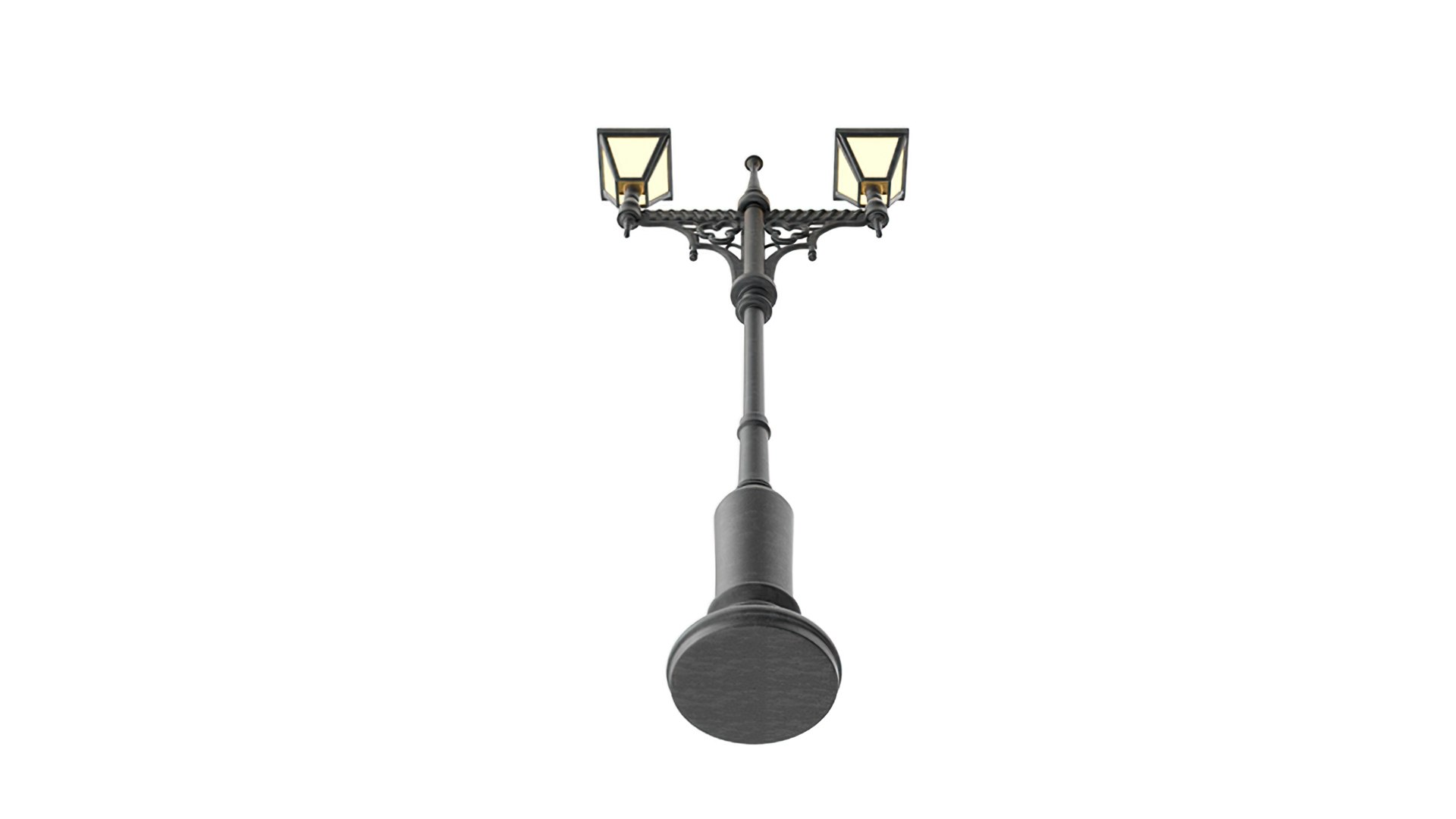 Victorian Style Street Light 3D Model - TurboSquid 2102740