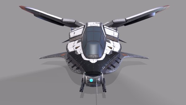 Sci fi dropship 3D model - TurboSquid 1423295