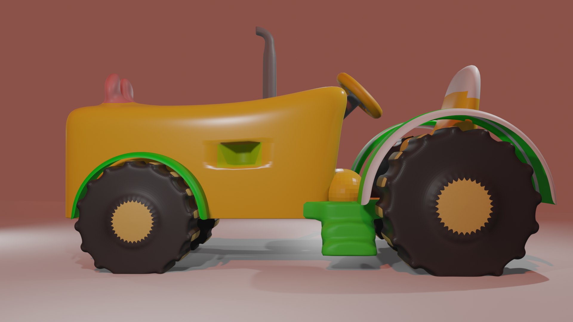 3D TRACTOR Model - TurboSquid 2211936