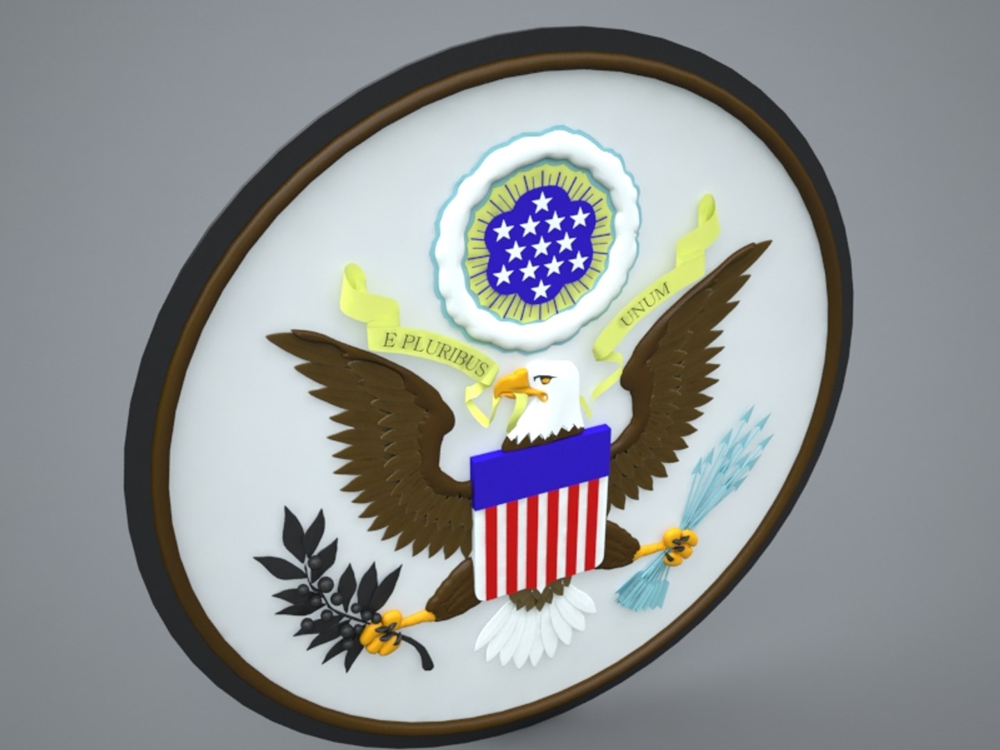 State Seal Usa 3ds