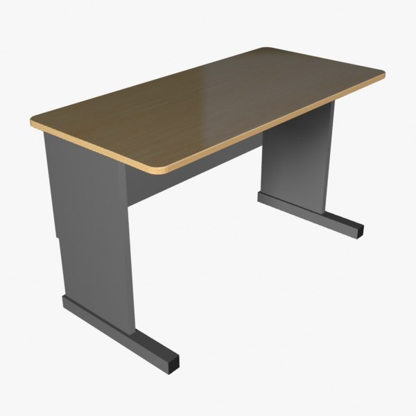 office computer desk 3d max
