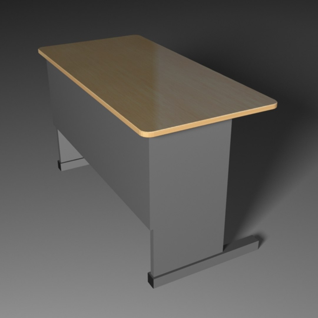 Office Computer Desk 3d Max