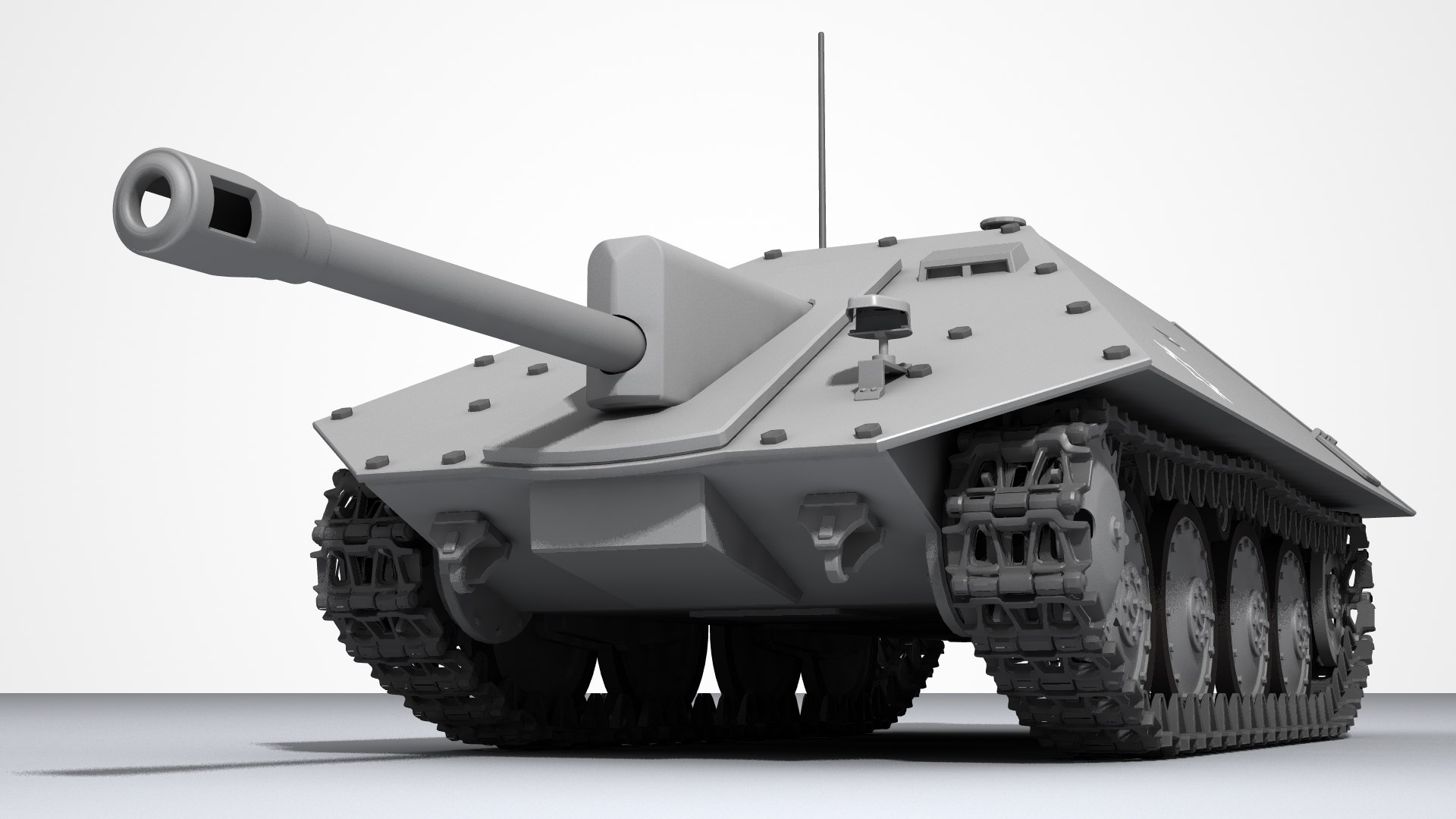 3D Model Maresal Tank Destroyer - TurboSquid 1849878