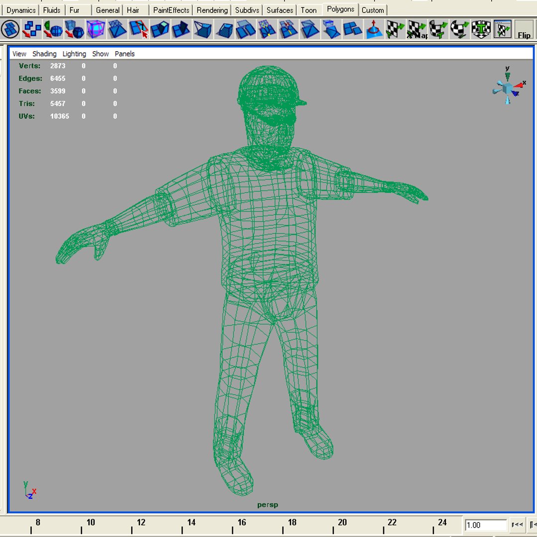 Construction Workman Work 3d Max
