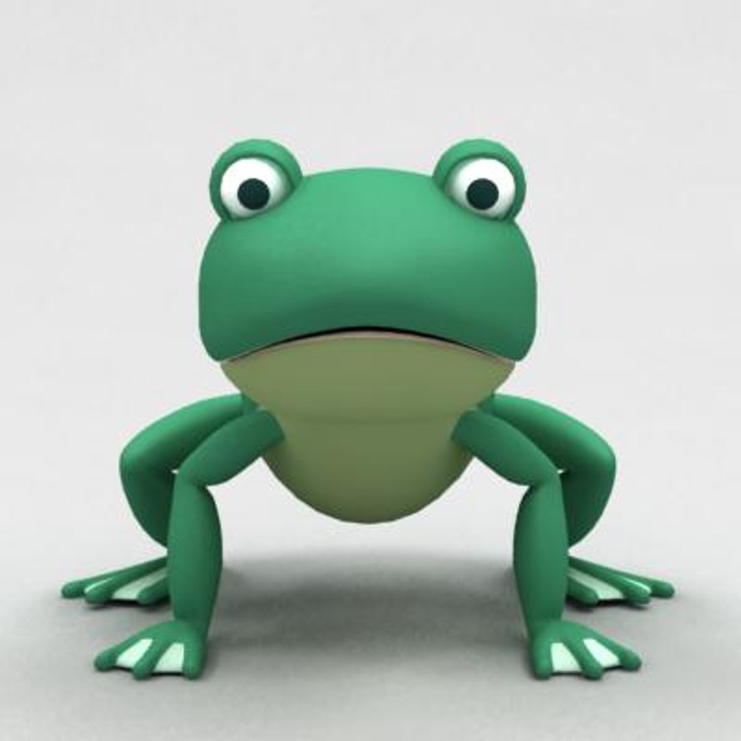 3d Frog Model
