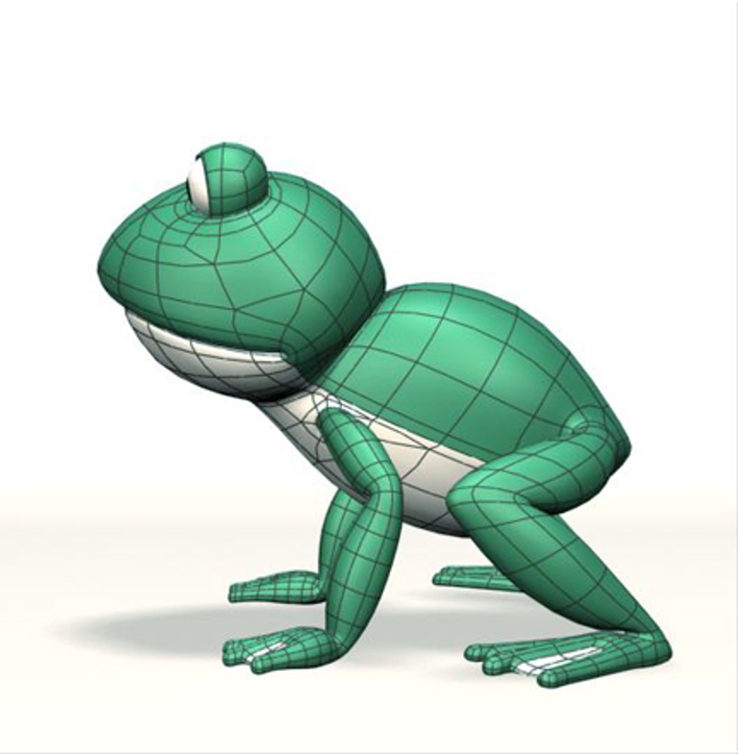 3d Frog Model