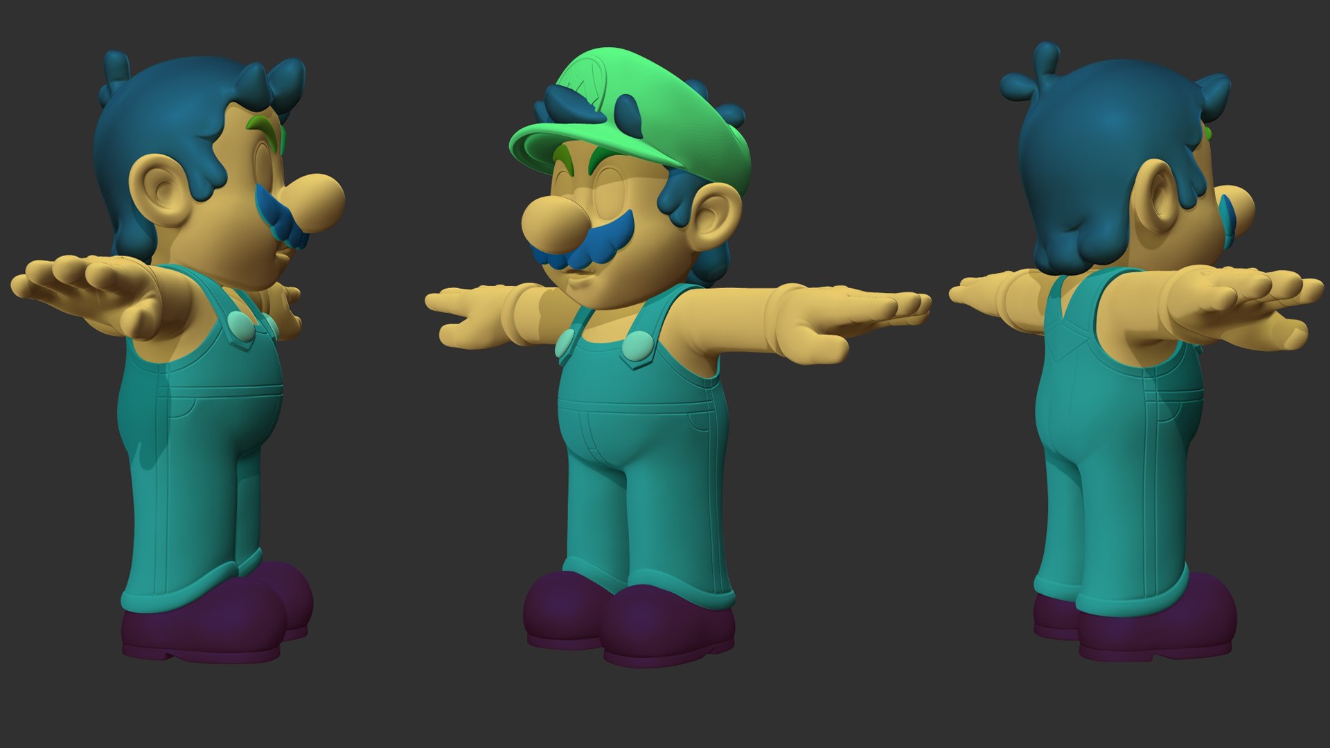 Super Mario Characters Collection 3D Model - TurboSquid 2104255