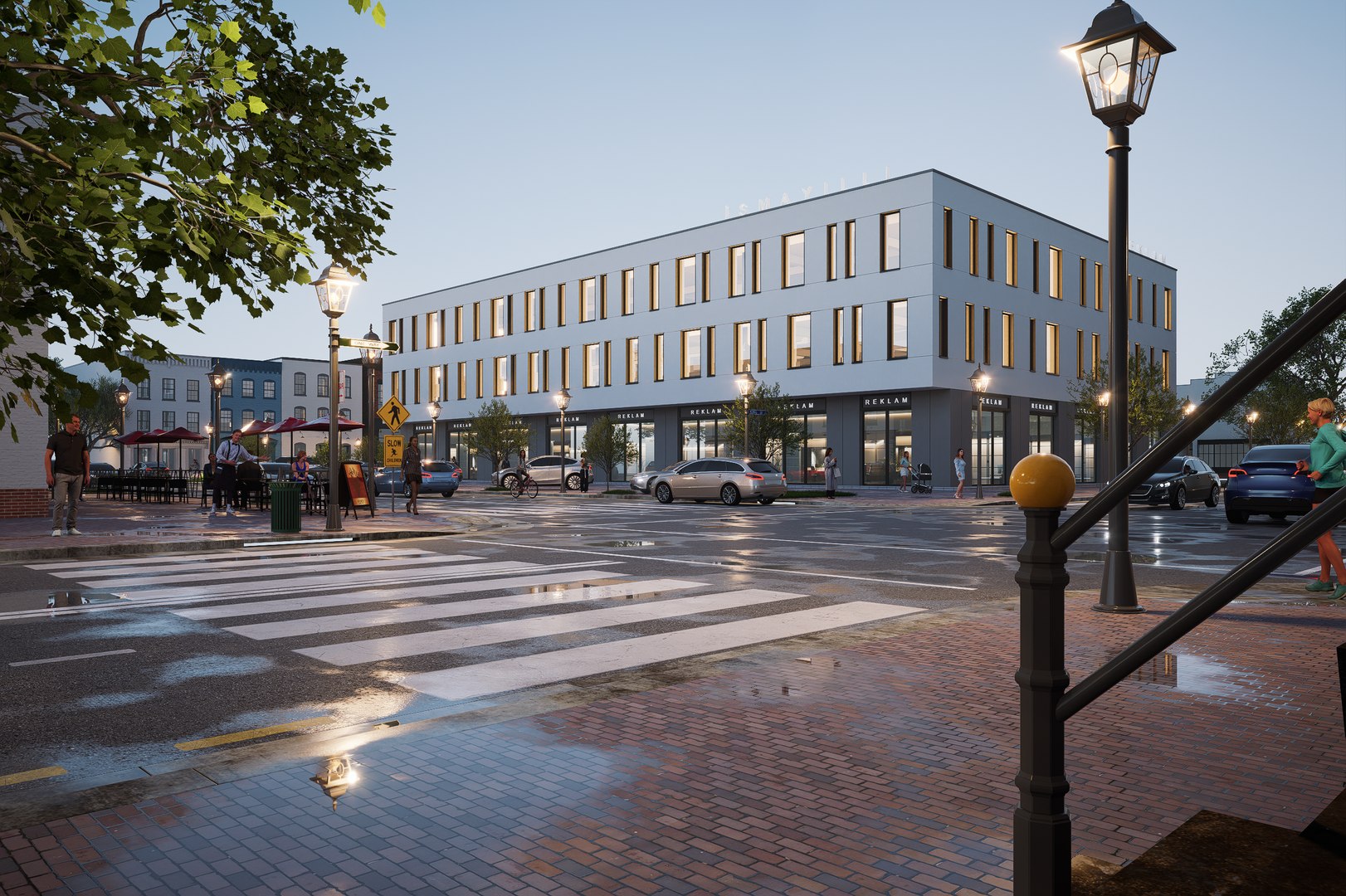 3D Model Commercial Building - TurboSquid 2265457