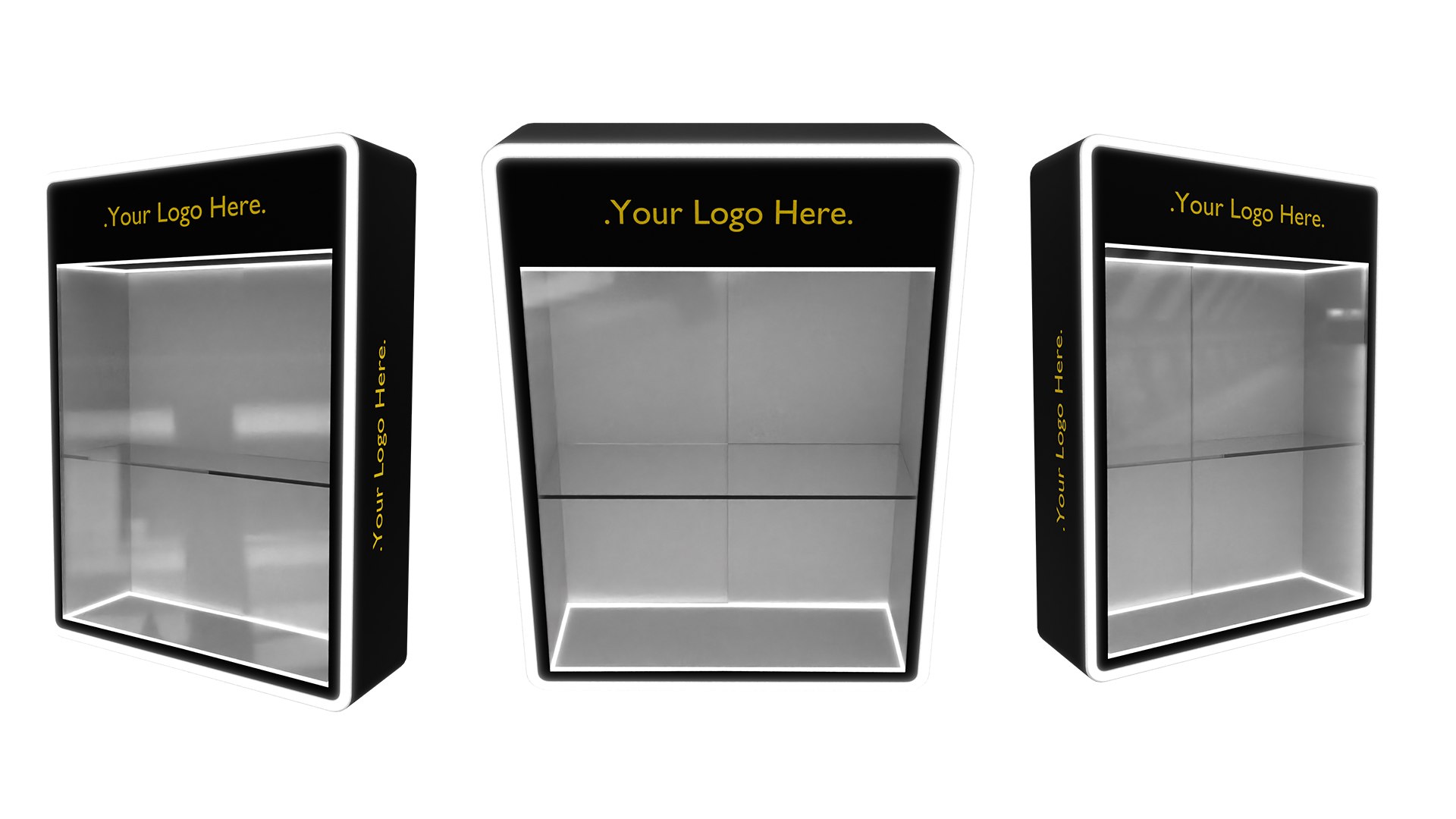 3D Model Display Mini LED Rack White Black - TurboSquid 2372148