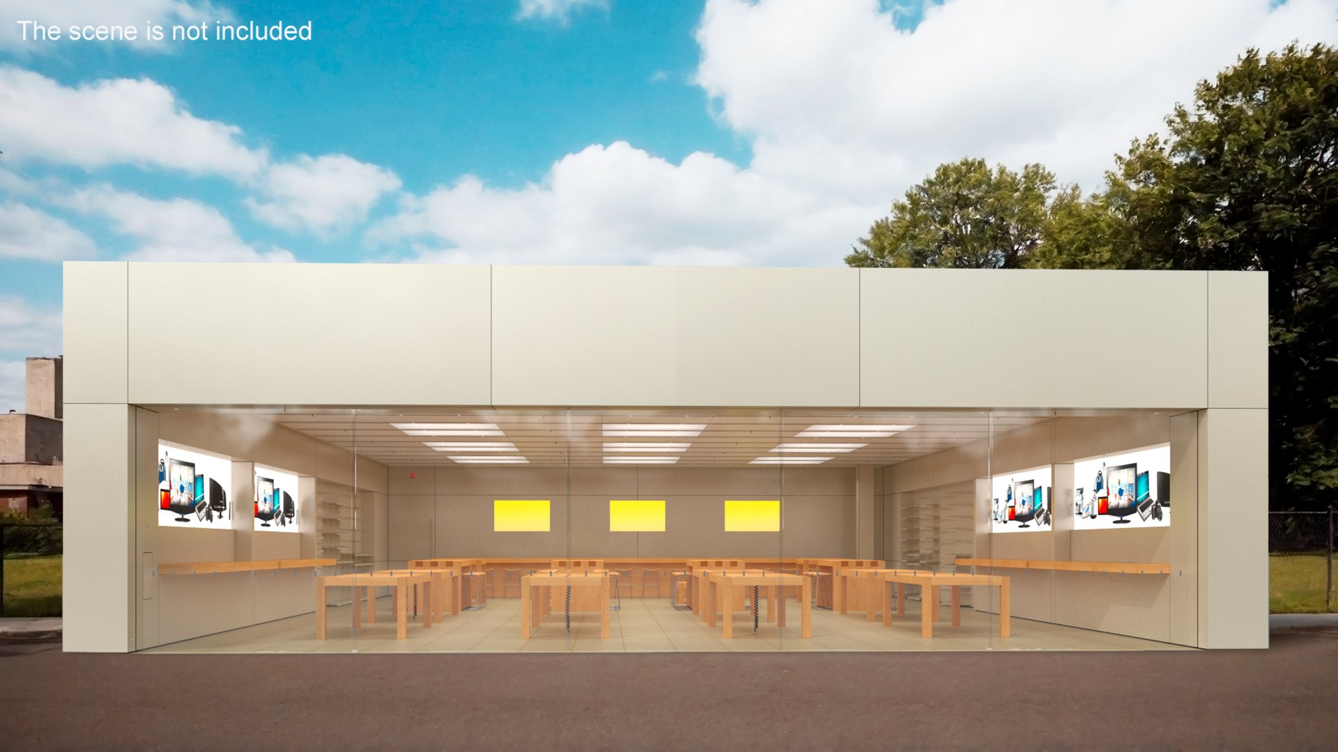 3D Digital Equipment Store Interior Model - TurboSquid 2289594