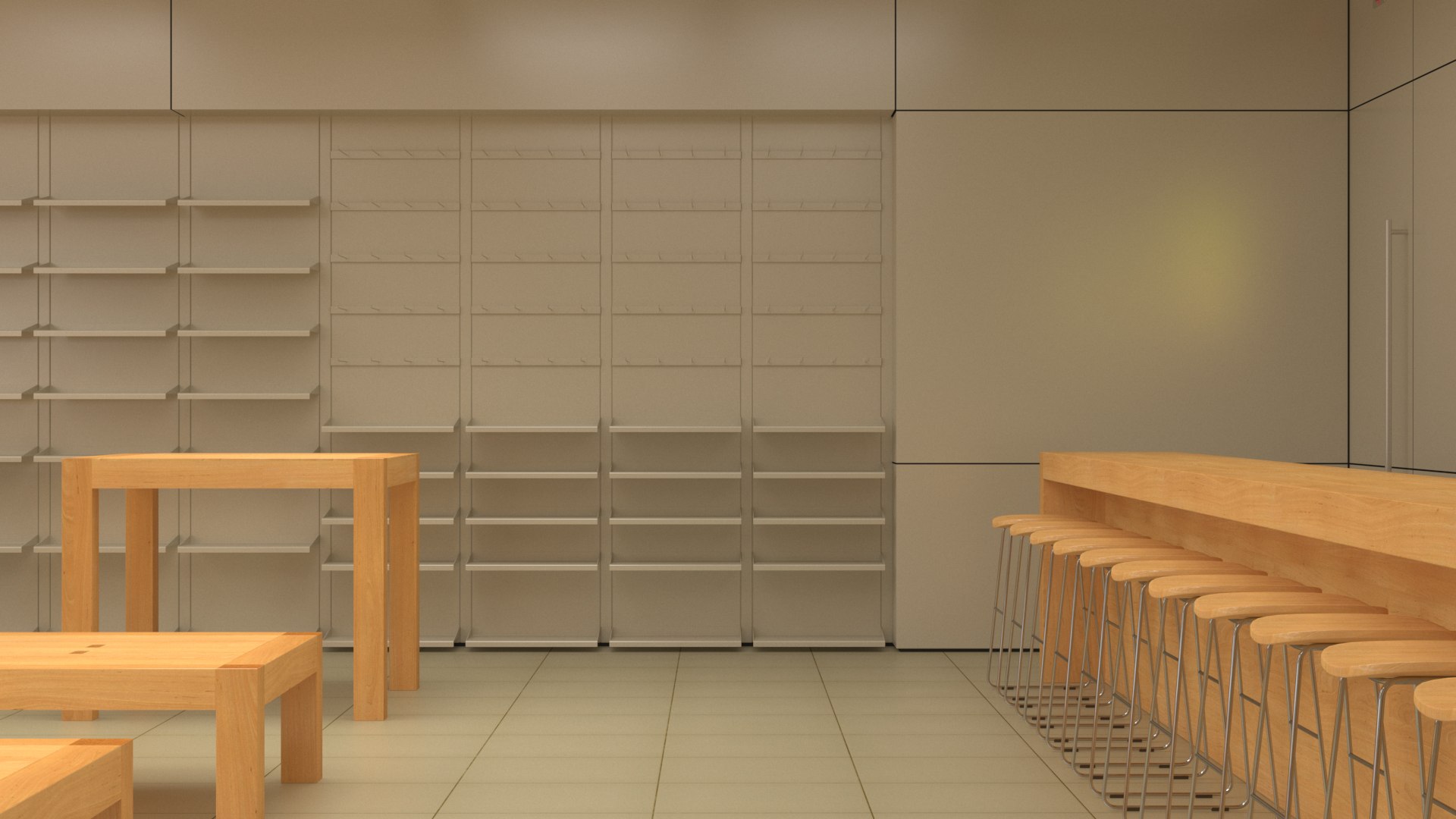 3D Digital Equipment Store Interior Model - TurboSquid 2289594