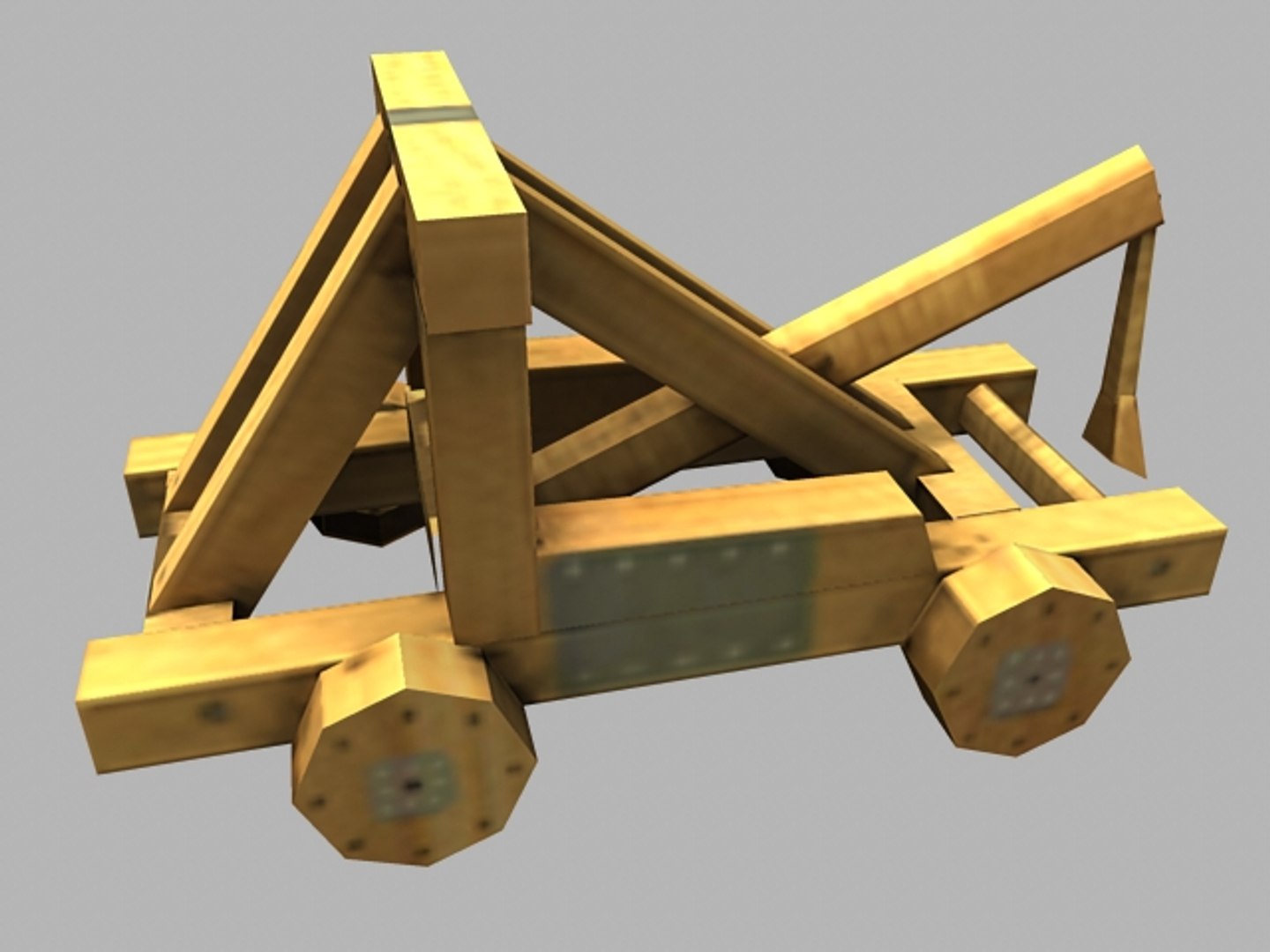 3d Medieval Catapult