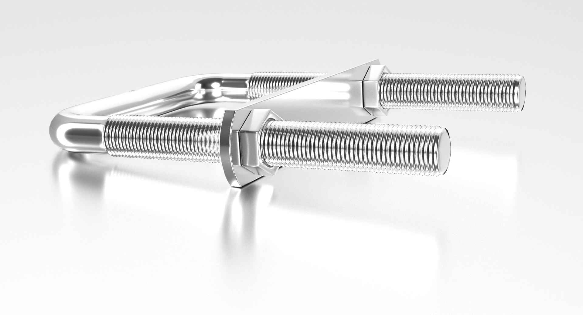 3D Model Square U Bolt - TurboSquid 1330804