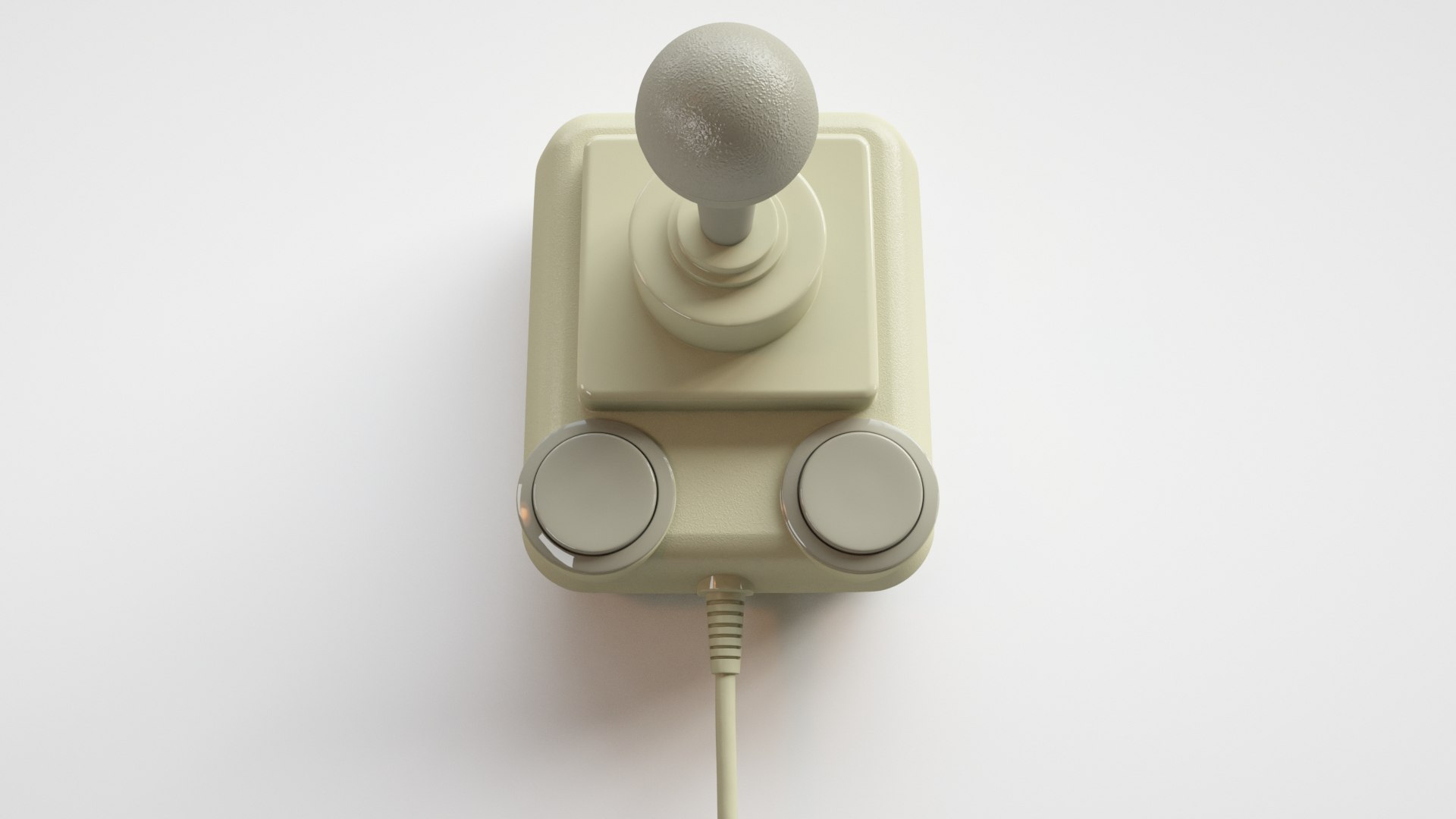 Competition Pro Joystick PC Version 3D - TurboSquid 1724266