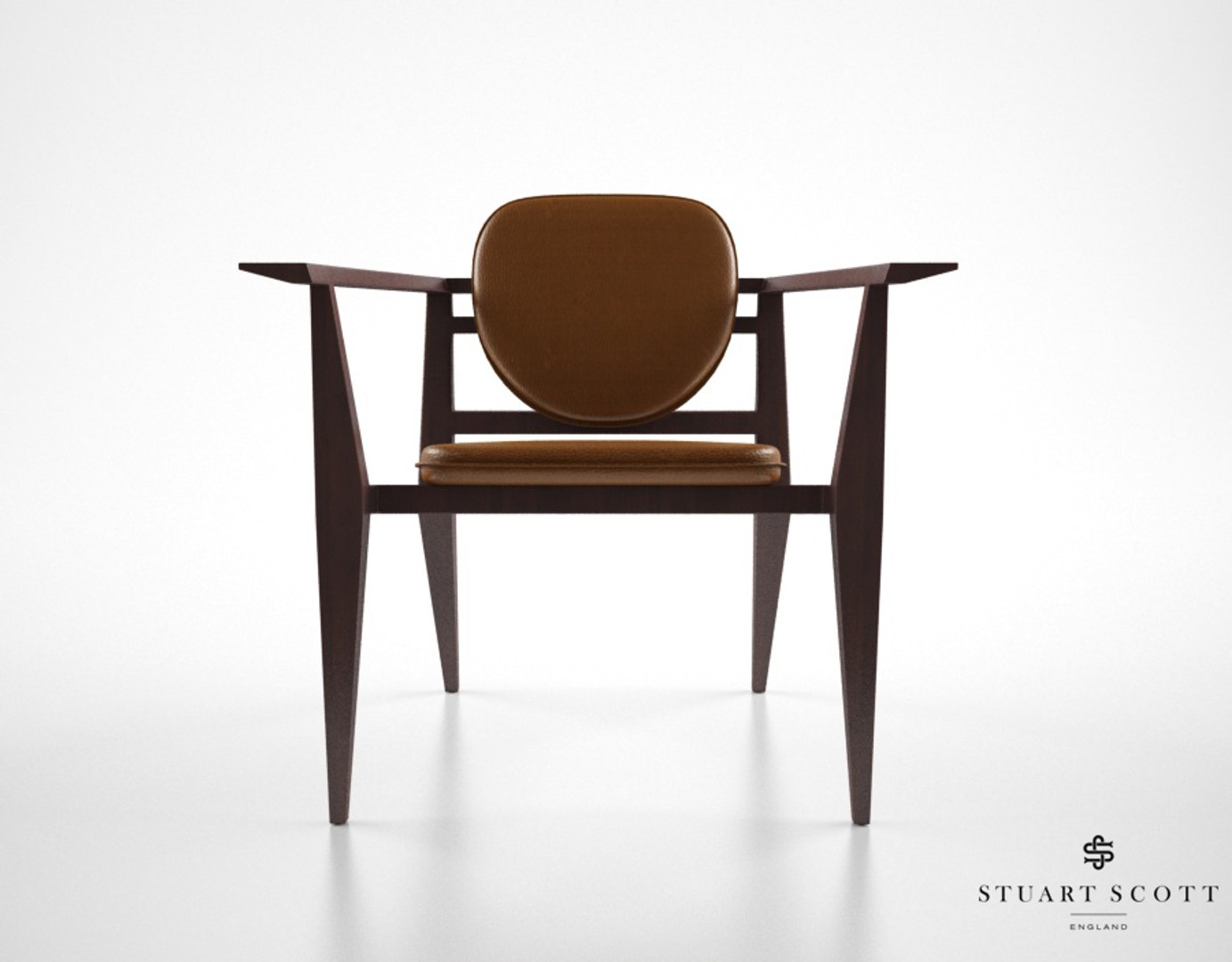 3d model stuart scott constructor chair